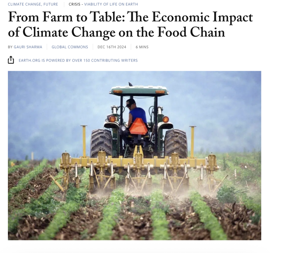 From Farm to Table - Understanding the Social and Global Impacts on ...