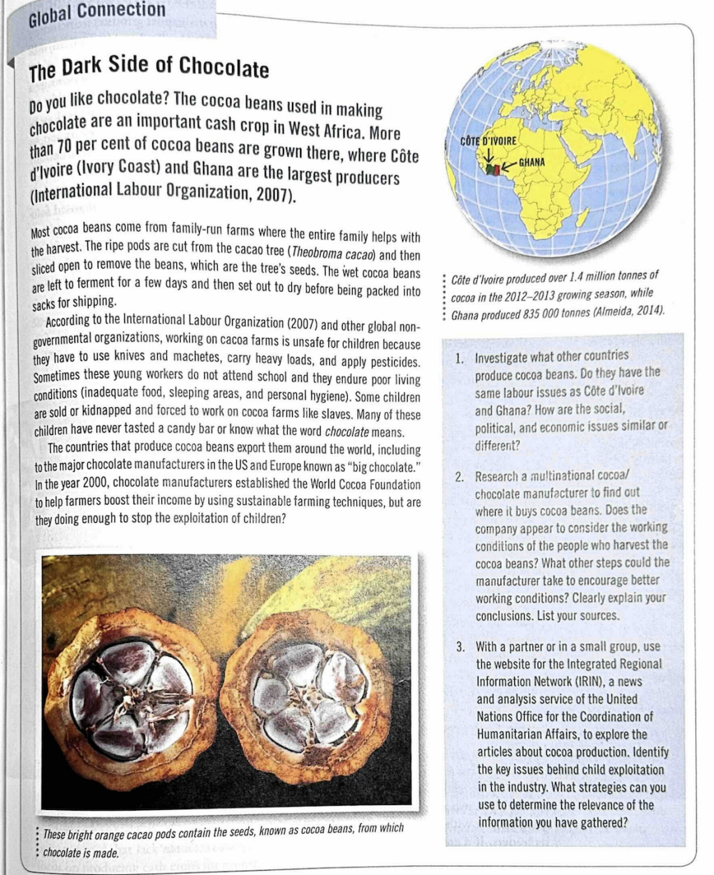 From Farm to Table - Understanding the Social and Global Impacts on ...