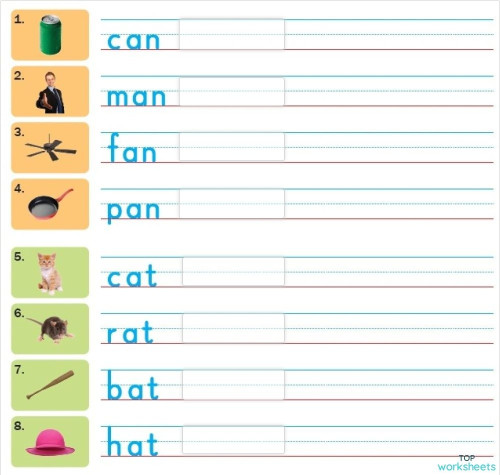 Phonics: interactive worksheets and online exercises | TopWorksheets