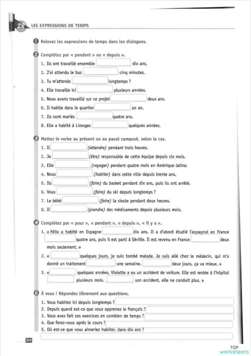 Passé composé avec etre. Fiche interactive | TopWorksheets