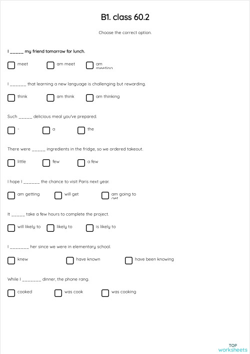 Verb to be + Kahoot 1.. Interactive worksheet | TopWorksheets