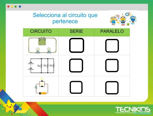 Robótica circuitos. Ficha interactiva | TopWorksheets
