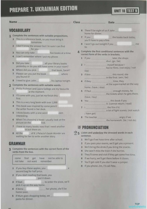 Future simple: WILL - WON'T. Interactive worksheet | TopWorksheets Future simple: WILL - WON'T. Interactive worksheet | TopWorksheets