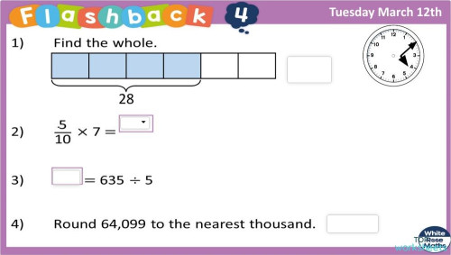 4 A Day March 12th. Interactive worksheet | TopWorksheets