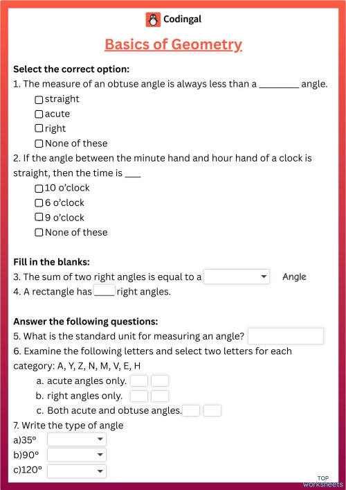 M_G04M14L45_WE02_Basics of Geometry_01. Interactive worksheet ...