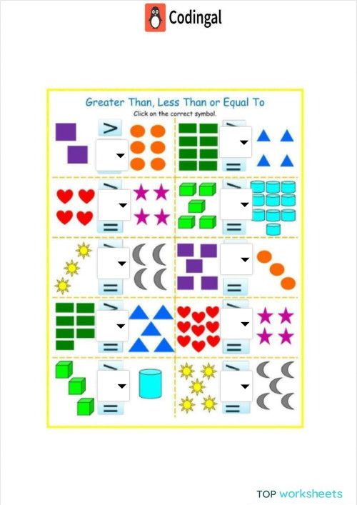 Codingal. Interactive worksheet | TopWorksheets