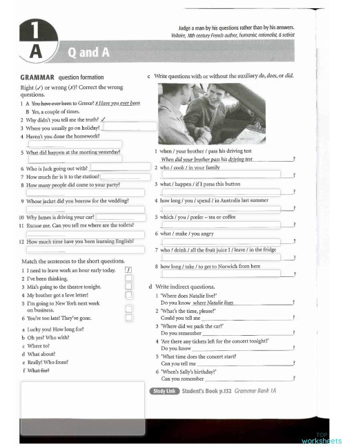 Language 3 - Unit 1. Interactive worksheet | TopWorksheets