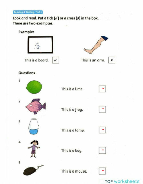 U7, l4, lws p1 + p2, story. Interactive worksheet | TopWorksheets