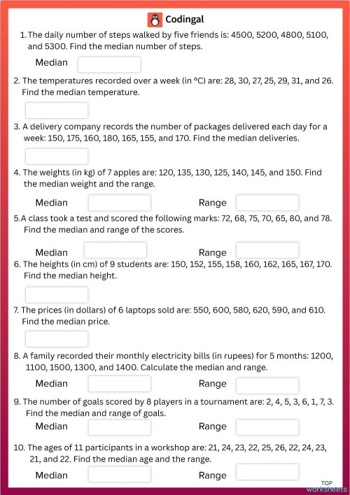 M_G04M21L71_WE01_Measures_of_Central_Tendency_Median_and_Range_5. Interactive worksheet ...