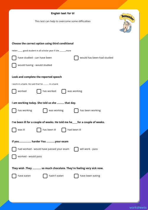 english-test-for-b1-ficha-interactiva-topworksheets
