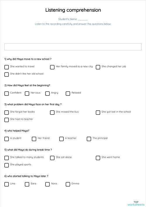 Fun in London Video+ Task A2 (Listening A2). Interactive worksheet ...