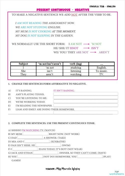 Put the sentences in order . Interactive worksheet | TopWorksheets
