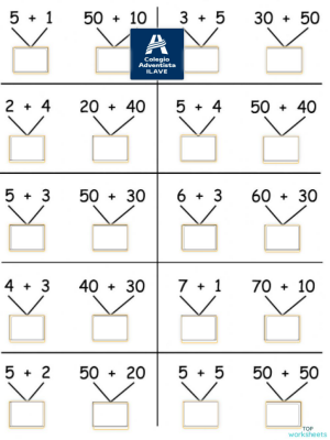 SUMAS CON CERO. Ficha interactiva | TopWorksheets