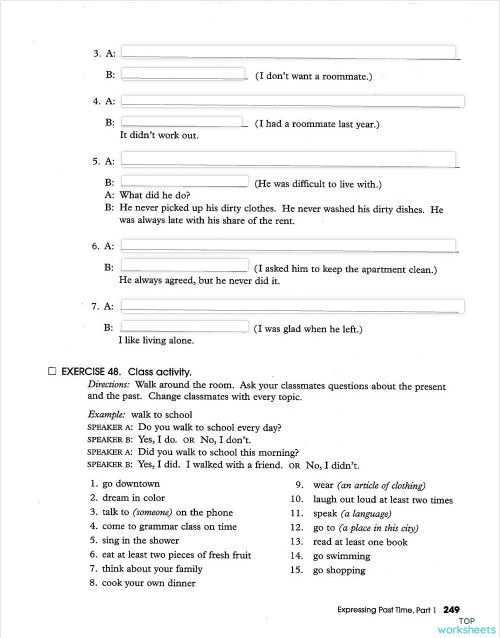 Simple Present. Interactive worksheet | TopWorksheets
