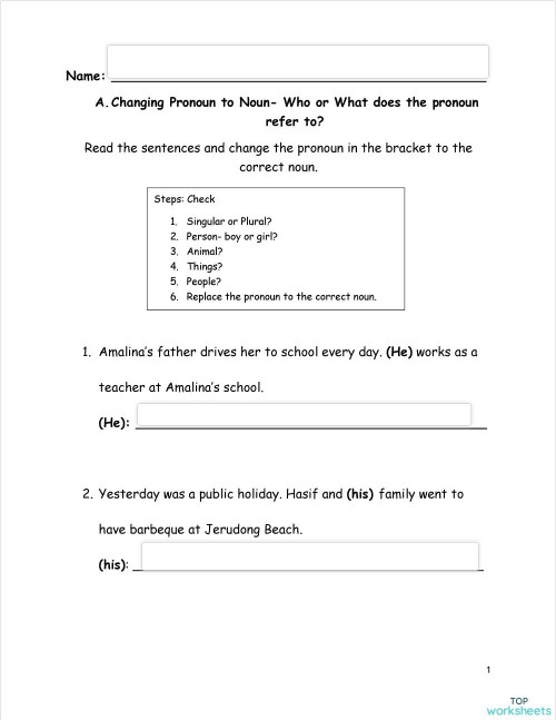 Tahun 4: interactive worksheets and online exercises | TopWorksheets