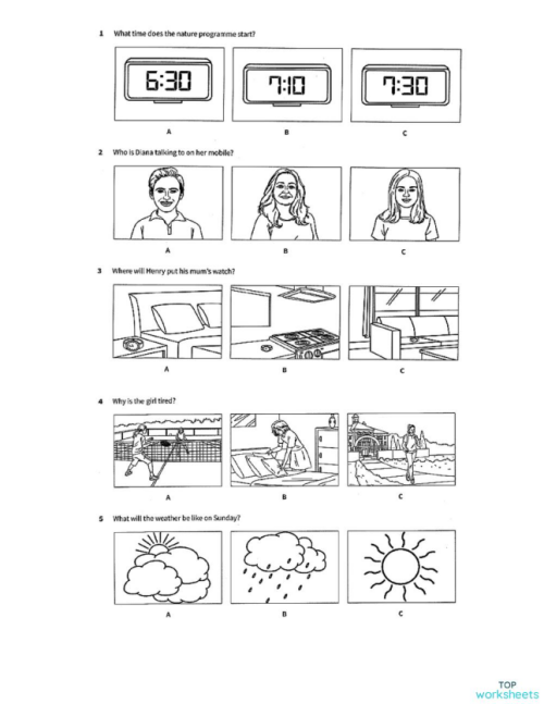 Anh 2 - Test 4 (27/11/2021). Interactive worksheet | TopWorksheets