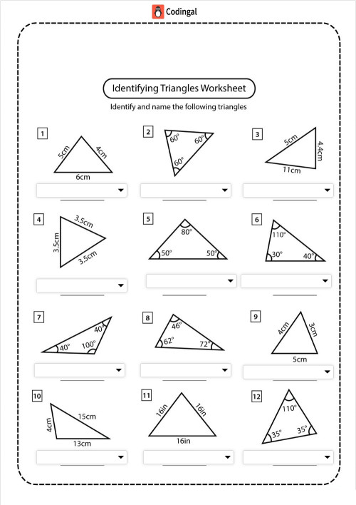 Geometry: interactive worksheets and online exercises | TopWorksheets