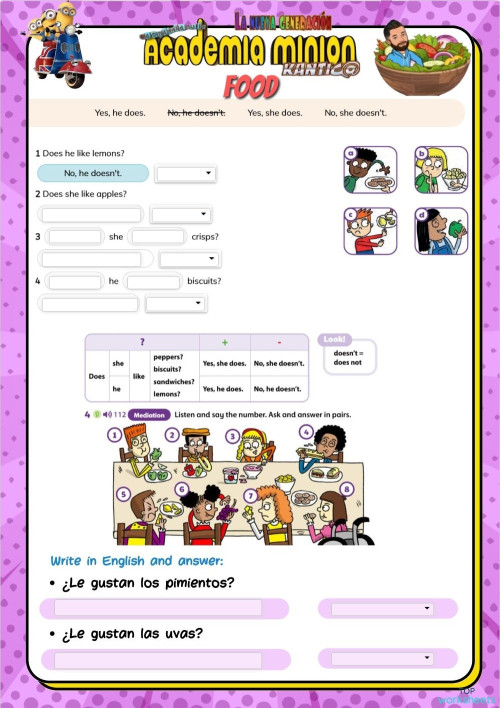 Like/Want/Need/Have + To + Verb. Interactive worksheet | TopWorksheets