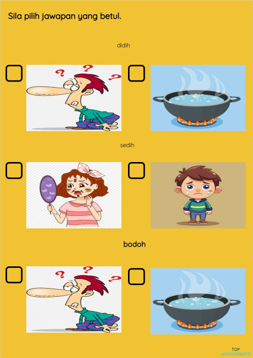 Bahasa Melayu: interactive worksheets and online exercises | TopWorksheets