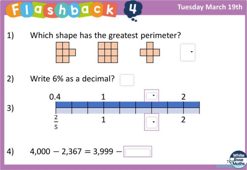 4 A Day 19th Match. Interactive worksheet | TopWorksheets