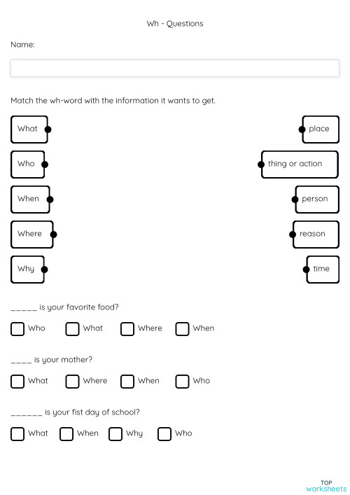 Review - English 4. Interactive worksheet | TopWorksheets
