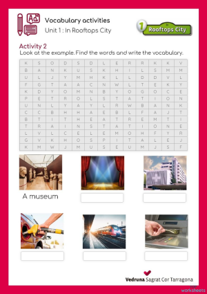 Class Act Unit 1 Vocabulary 2. Ficha interactiva | TopWorksheets