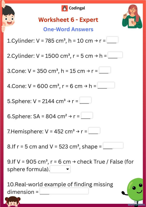 M_G08M20L62_WE02_Find the Missing Dimensions. Interactive worksheet ...