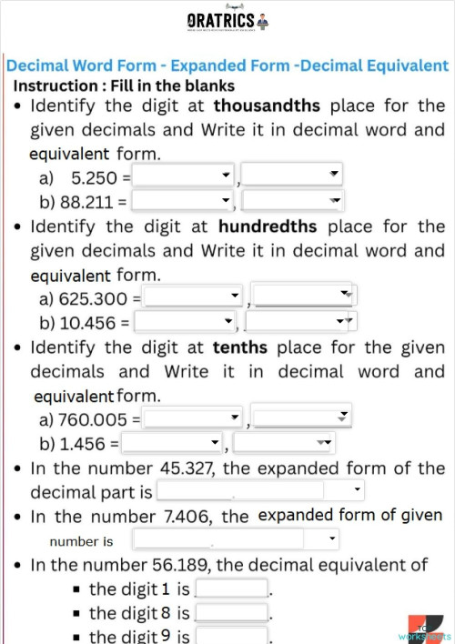 Subtraction PP. Interactive worksheet | TopWorksheets