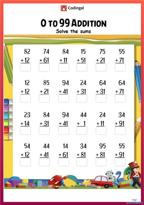 M_G01M07L22_WE02_Addition_of_Two-Digit_Numbers(Without_Regrouping)_6. Interactive worksheet ...