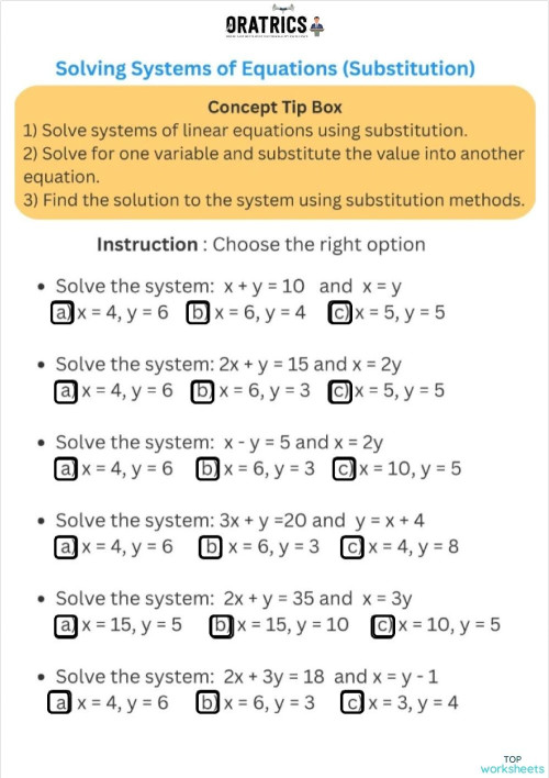 Squares and Cubes 138. Interactive worksheet | TopWorksheets