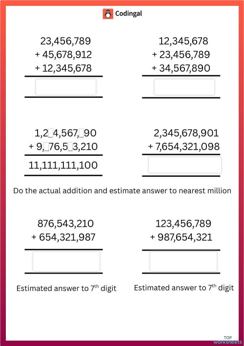 M_G05M01L03_WE01_Addition_and_Subtraction_5. Interactive worksheet ...