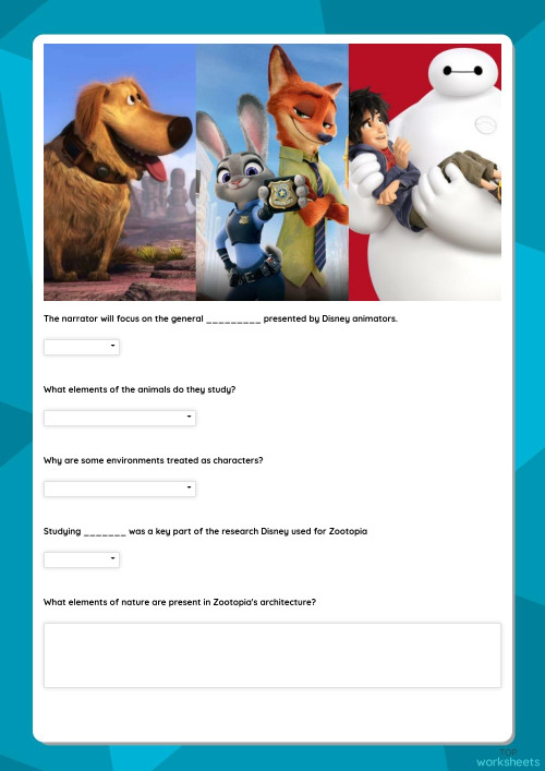 How Do Disney Artists Create Such Iconic Characters?. Interactive ...