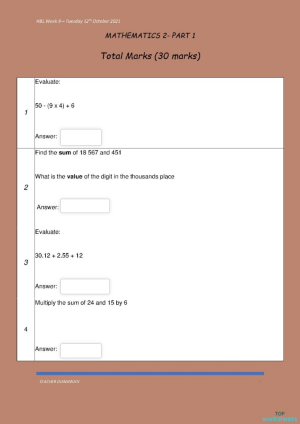 PSR Revision-Paper 2-Part 1. Interactive worksheet | TopWorksheets