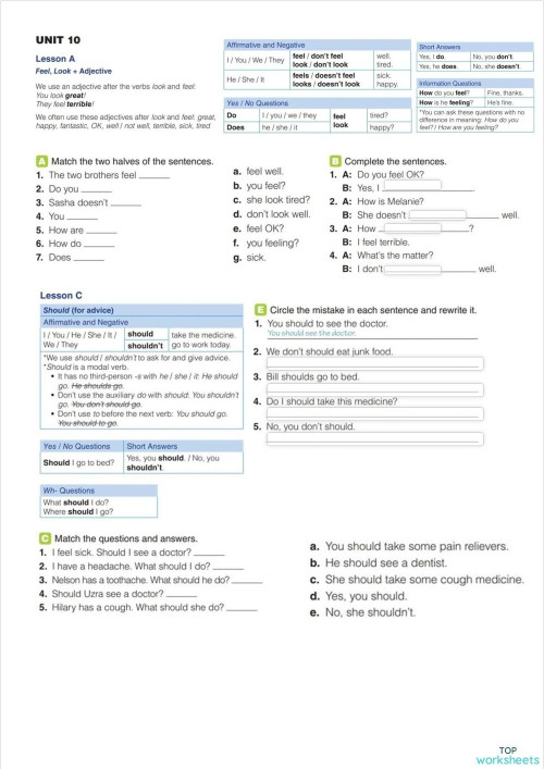 ELEMENTARY 04-PRACTICE 02. Interactive worksheet | TopWorksheets
