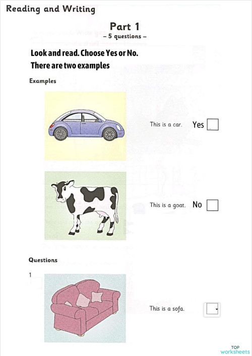 STARTERS FINAL TEST _EP04. Interactive worksheet | TopWorksheets