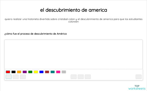 historia del descubrimiento de america: fichas interactivas y ...