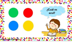 COLOR AZUL. Ficha interactiva | TopWorksheets