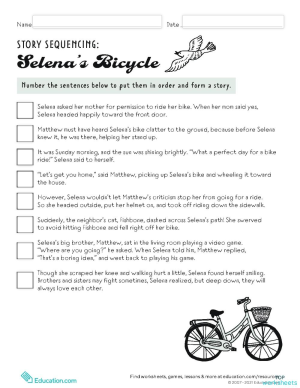 Sequence of Events 5th Grade. Interactive worksheet | TopWorksheets