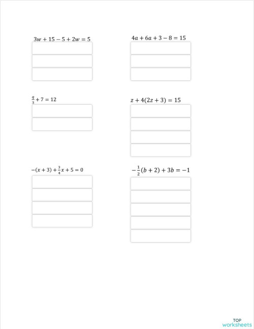 mathquestions. Interactive worksheet | TopWorksheets