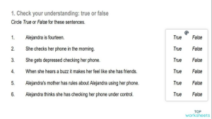 Technology addiction. Interactive worksheet | TopWorksheets