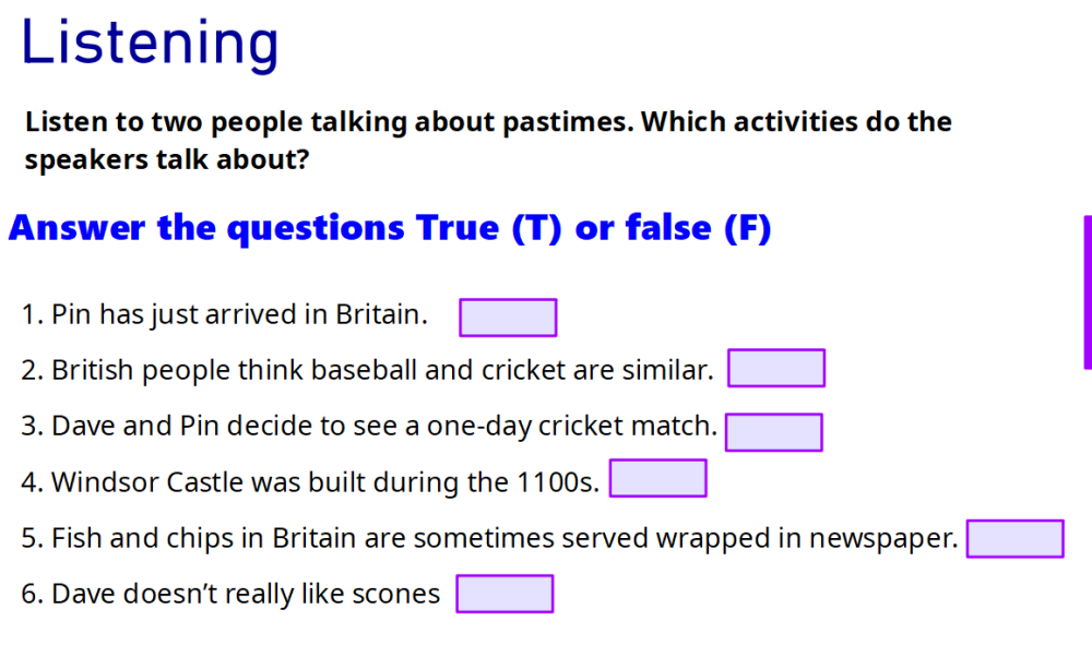 upper intermi. Interactive worksheet | TopWorksheets