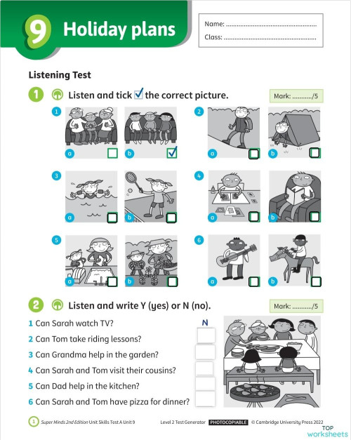 SM2 - Unit 9. Interactive worksheet | TopWorksheets
