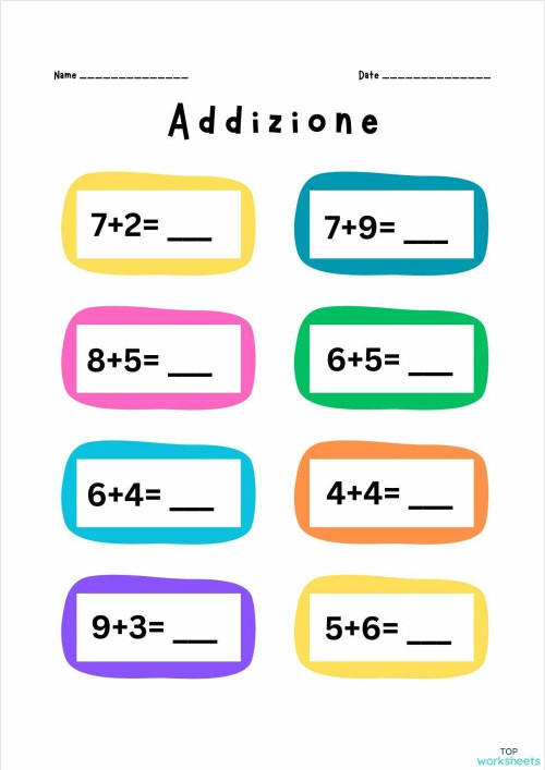 Les nombres 0-100. Fiche interactive | TopWorksheets