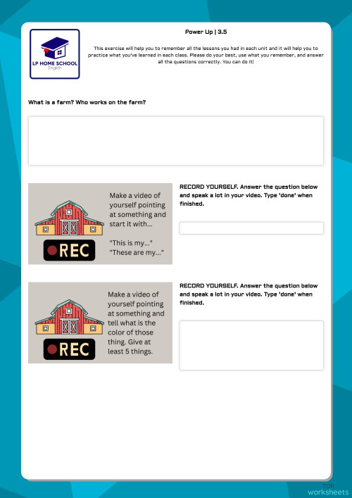 Power Up | 3.5. Interactive worksheet | TopWorksheets
