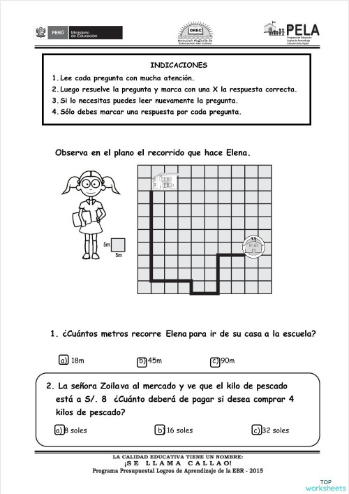 matematica 3er grado. Ficha interactiva | TopWorksheets