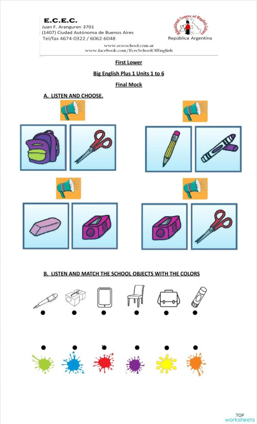 HW 19/11: FINAL MOCK. Interactive worksheet | TopWorksheets