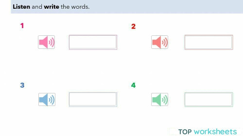 Interactive worksheets and online exercises in english | TopWorksheets