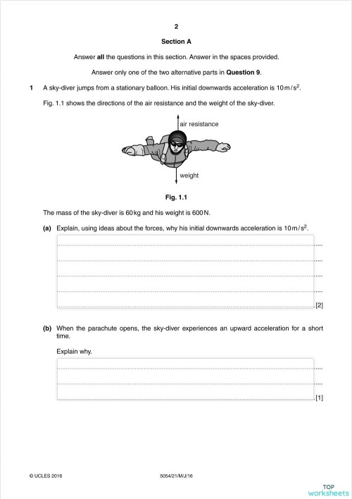 240627 Physics - Y10. Interactive worksheet | TopWorksheets
