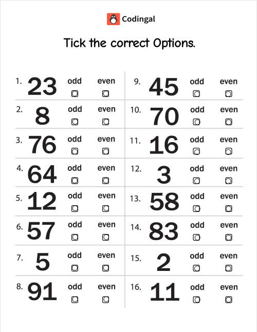M_G02M01L06_WA01_Tick the correct.. Interactive worksheet | TopWorksheets