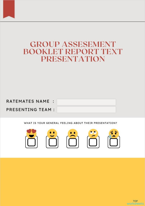 Task 2. Group Assessment. Interactive worksheet | TopWorksheets